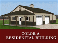 Color Your Building | Graber Buildings, Inc.